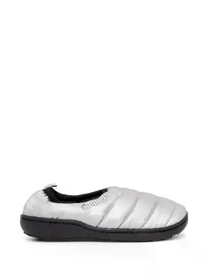 SUBU Quilted Slippers - Silver
