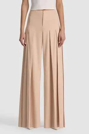 Alice + Olivia Ainslie Pleated Wide Leg Pants