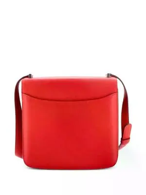 Hermès 2002 Evercolor 20 Shoulder Bag - Red