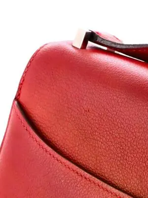 Hermès 2002 Evercolor 20 Shoulder Bag - Red