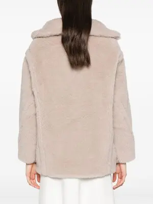 Max Mara Olga Wool Coat - Beige