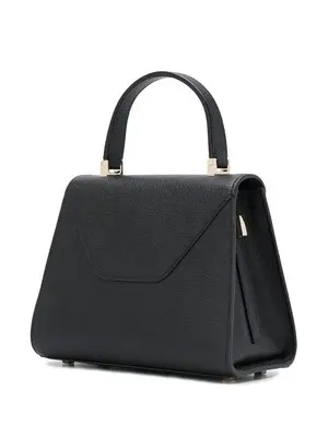 VALEXTRA Iside Mini Leather Handbag - Black