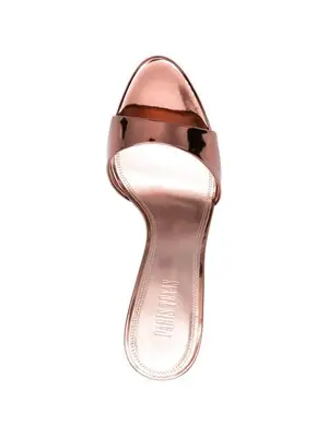 Paris Texas Lidia Patent Leather Heel Sandals - Pink