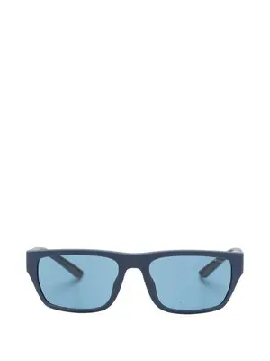 Emporio Armani Rectangle Sunglasses - Blue