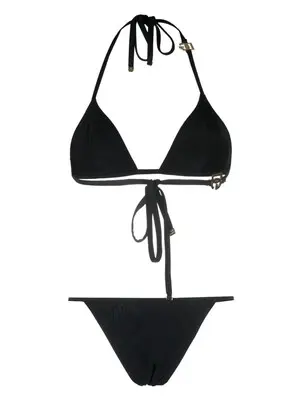 Dolce & Gabbana Triangle Bikini Set - Black