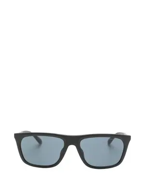 Emporio Armani Rectangle Sunglasses - Black