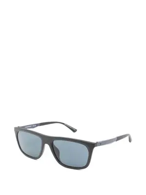 Emporio Armani Rectangle Sunglasses - Black