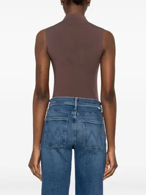 Wolford High-neck Bodysuit - Brown