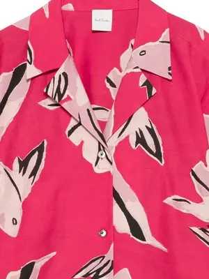 Paul Smith Printed Cotton Shirt