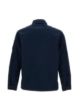 C.P. COMPANY Organic Cotton Overshirt - Blue