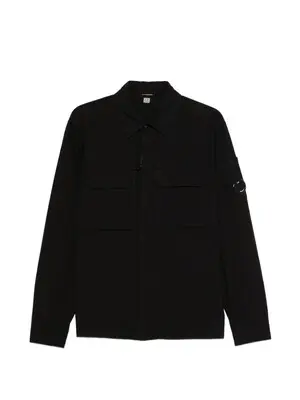 C.P. COMPANY Organic Cotton Overshirt - Black