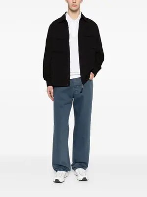 C.P. COMPANY Organic Cotton Overshirt - Black
