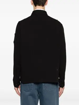 C.P. COMPANY Organic Cotton Overshirt - Black