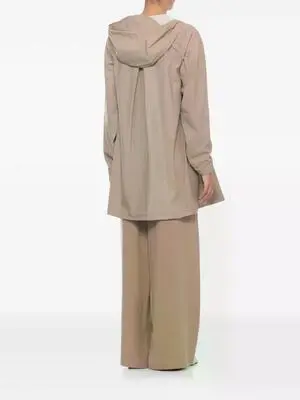 Rains Hooded A-line Coat