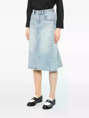 JNBY Denim Midi Skirt