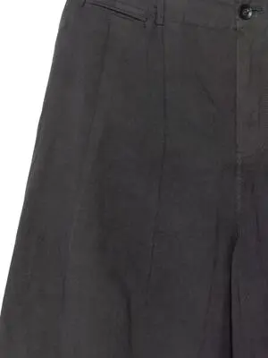 CROQUIS Tapered Trousers With Drawstring