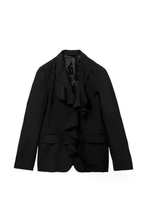 Comme Des Garçons Ruffled Blazer