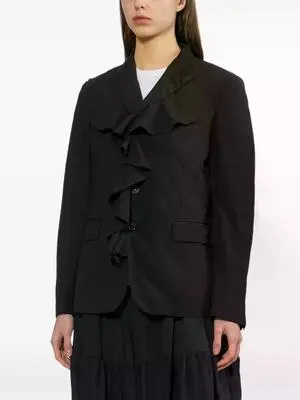 Comme Des Garçons Ruffled Blazer