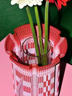 WONTEK Ancient Aliens Geometric Vase
