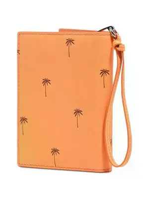 Bimba Y Lola Palm-tree Print Passport Cover