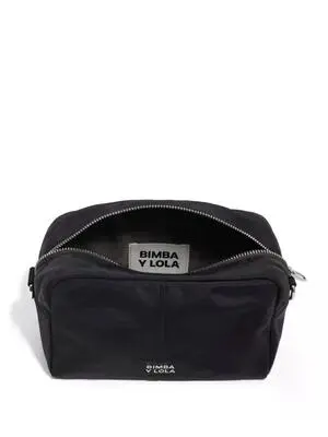 Bimba Y Lola Zip Charm Crossbody Bag - Black