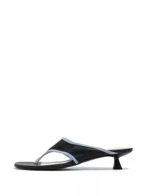 Bimba Y Lola Heeled Toe Post Sandals