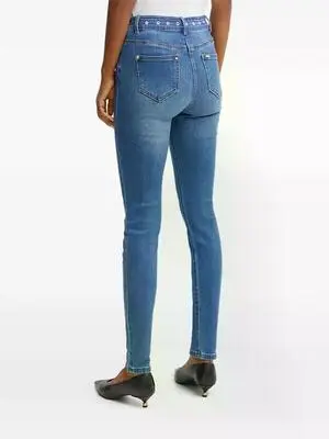 MORGAN Eyelet-embellished Jeans