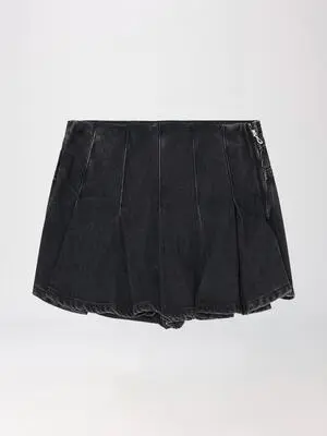 DIESEL® Derox Pleated Denim Shorts