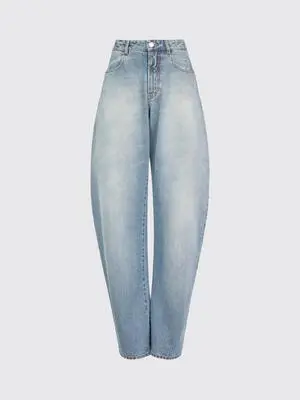 Alaïa High-rise Baggy Jeans - Blue