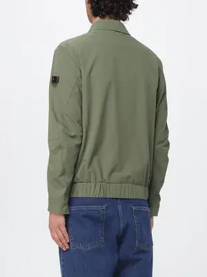 Peuterey Nylon Shirt Jacket With Classic Collar And Zip Closure