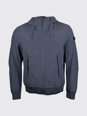 Peuterey Hooded Nylon Zip-up Jacket - Blue