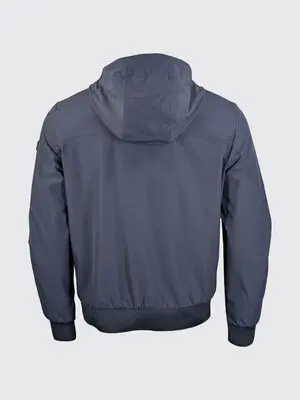 Peuterey Hooded Nylon Zip-up Jacket - Blue