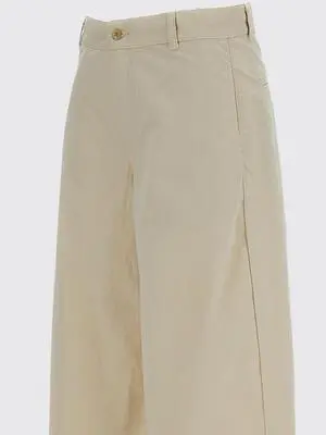Polo Ralph Lauren Cotton Wide Leg Trousers - Beige