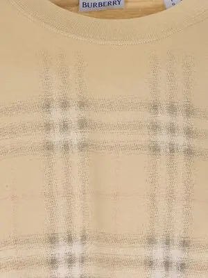 Burberry Gradient Check Cotton T-shirt