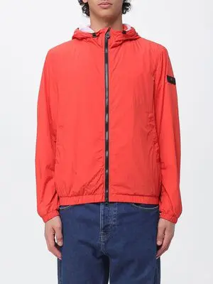 Peuterey Hooded Nylon Windbreaker - Red
