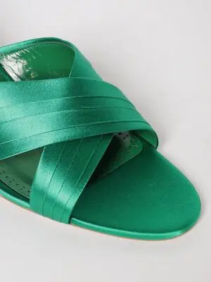 Manolo Blahnik Heeled Sandal - Green