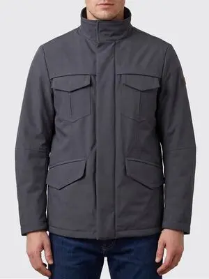 Peuterey Short Parka In Stretch Polyester