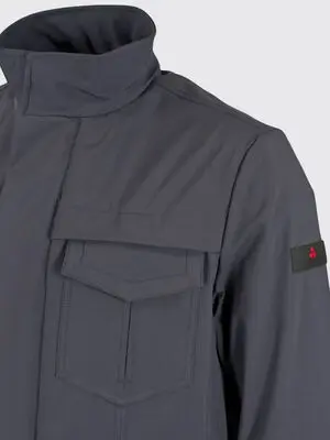Peuterey Short Parka In Stretch Polyester