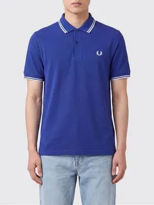 Fred Perry Cotton Polo Shirt With Logo - Avion
