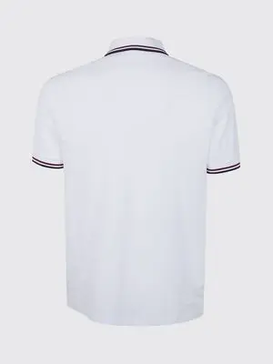 Fred Perry Cotton Polo Shirt With Logo - White 1