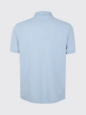 Fred Perry Cotton Polo Shirt With Logo - Blue 1