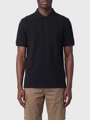 Fred Perry Cotton Polo Shirt With Logo Navy