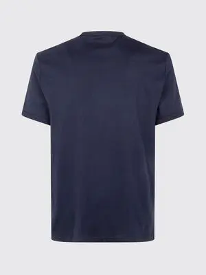 Fred Perry Cotton T-shirt With Embroidered Logo - Black