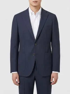 Tagliatore Single-breasted Blazer In Virgin Wool