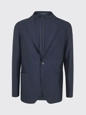 Tagliatore Single-breasted Blazer In Virgin Wool