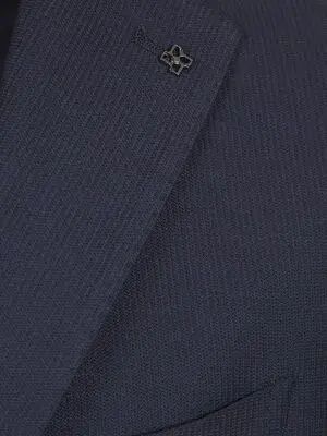 Tagliatore Single-breasted Blazer In Virgin Wool