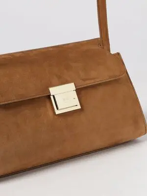 AMI Paris Mimi Suede Bag - Brown