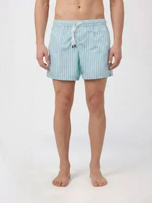 Fedeli Striped Swimsuit Blue 1
