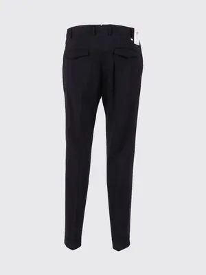 PT TORINO Stretch Virgin Wool Tailored Trousers - Blue