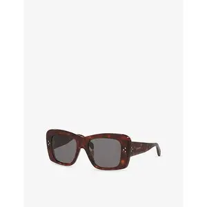 Celine Cl40321i Square-frame Sunglasses - Brown